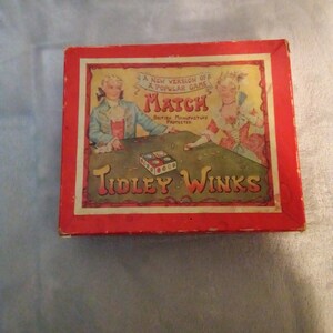 Extremely Rare Tidley Winks Game - Etsy