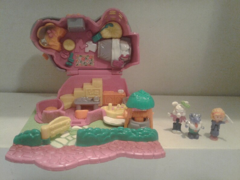 Rare 1994 Polly Pocket Rabbit House Complete - Etsy