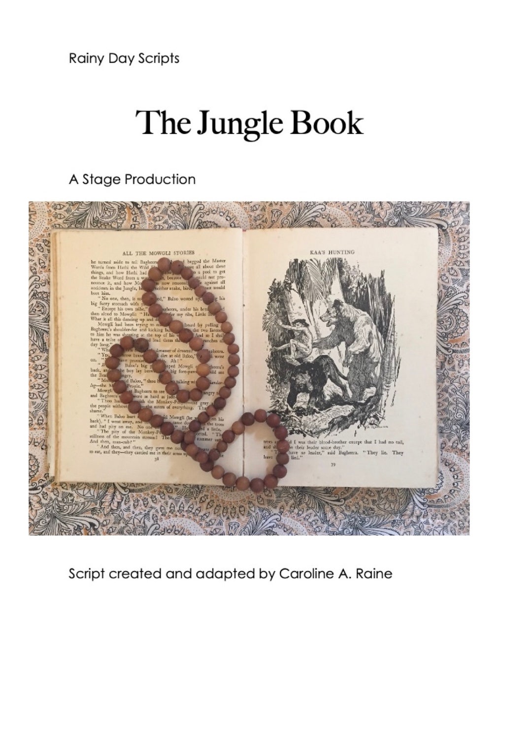 The Jungle Book Play Script for Schools - Etsy