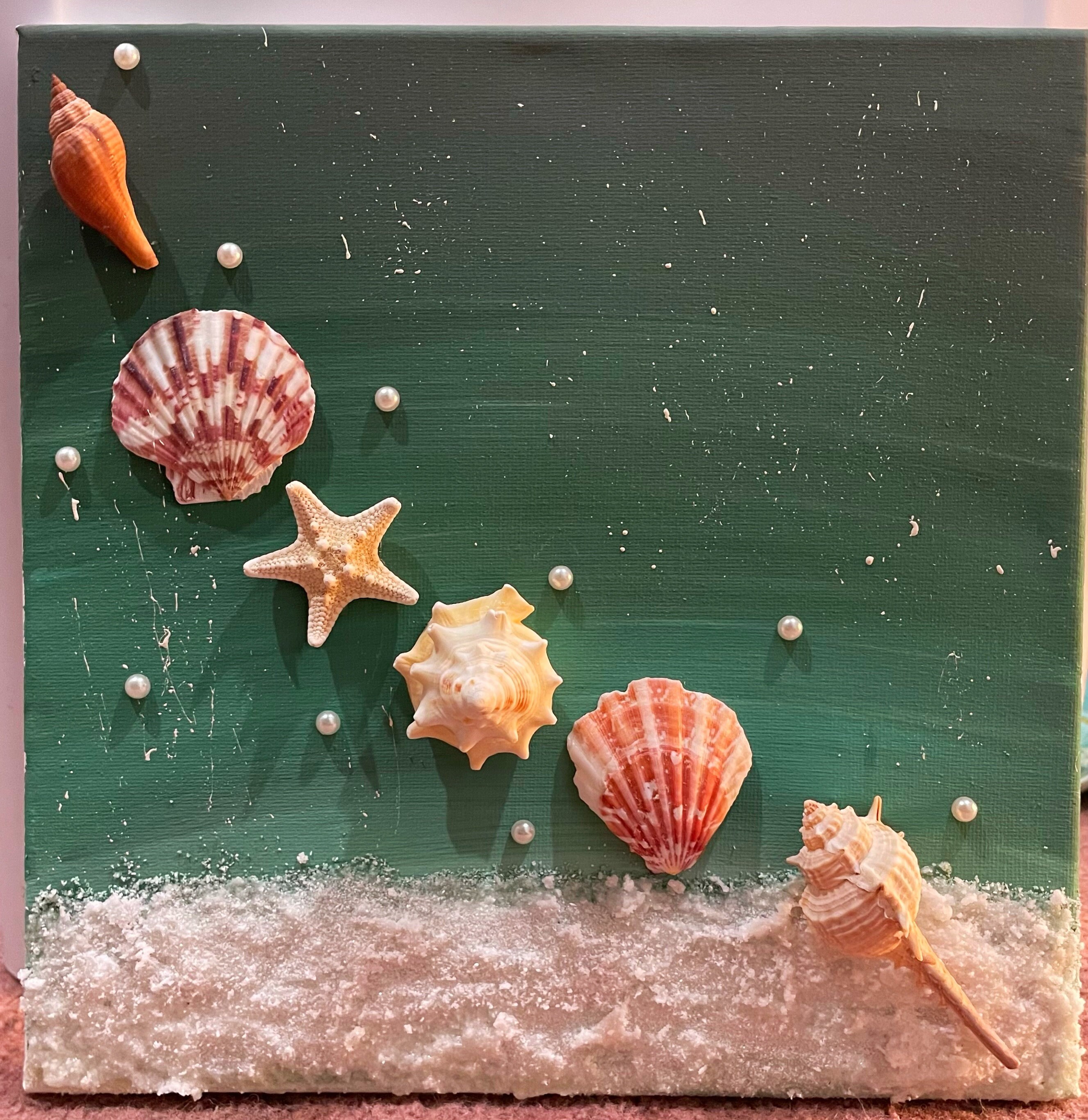 Seashell Paintings Canvas