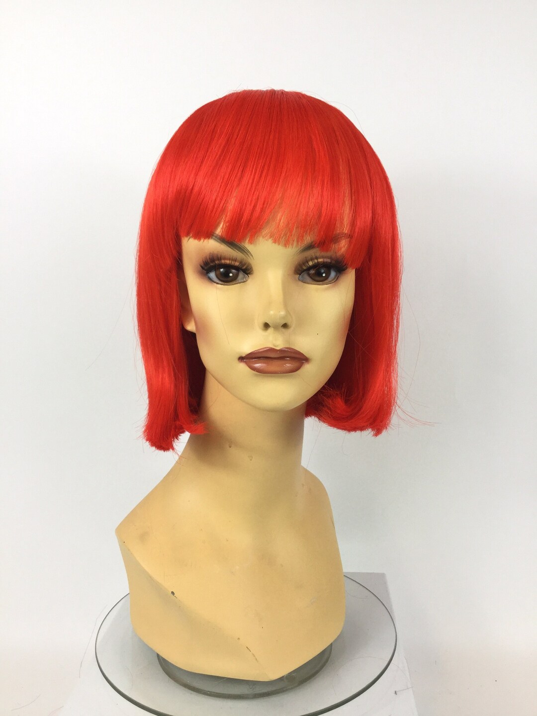 Cosplay Anime Wavy Bob Fun RED Wig by Funtasy Wigs Tweens/teens - Etsy