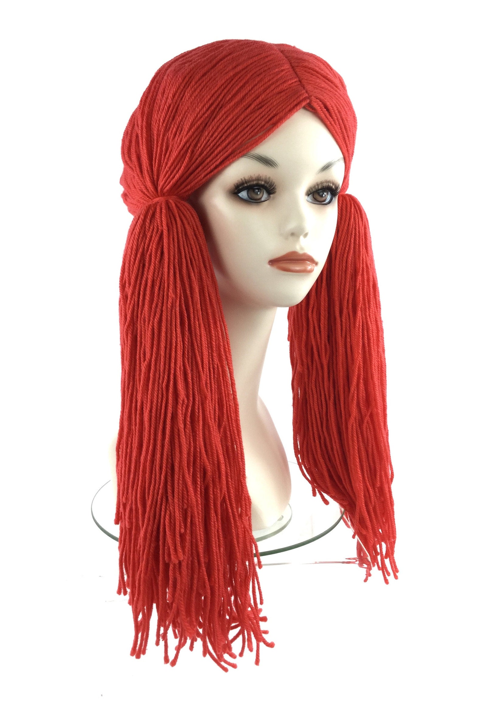 Raggedy Ann Character Halloween Costume Yarn Wig by Funtasy | Etsy