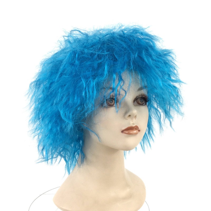 Blue Wig - Etsy