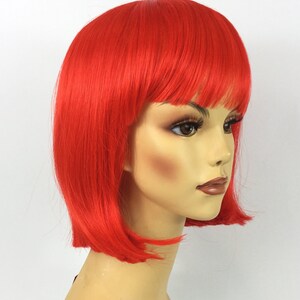 Cosplay Anime Wavy Bob Fun RED Wig by Funtasy Wigs Tweens/teens - Etsy