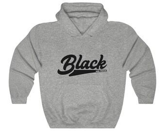 Black and Proud Hoodie - Etsy