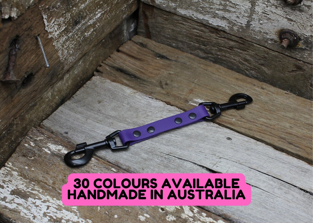 Biothane Backup Clip - Heavy Duty - Waterproof - Leather Alternative ...