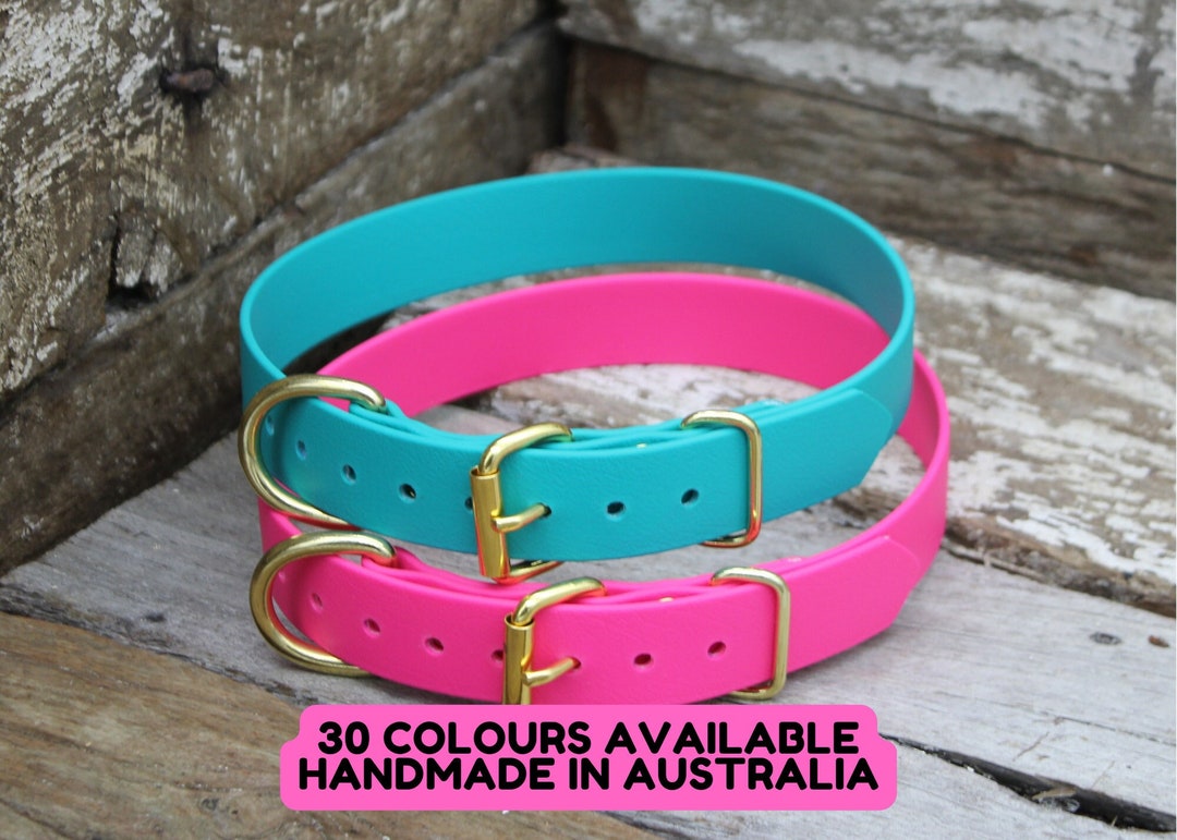 Biothane Working Dog Collar 1" 25mm Waterproof - Leather Alternative ...