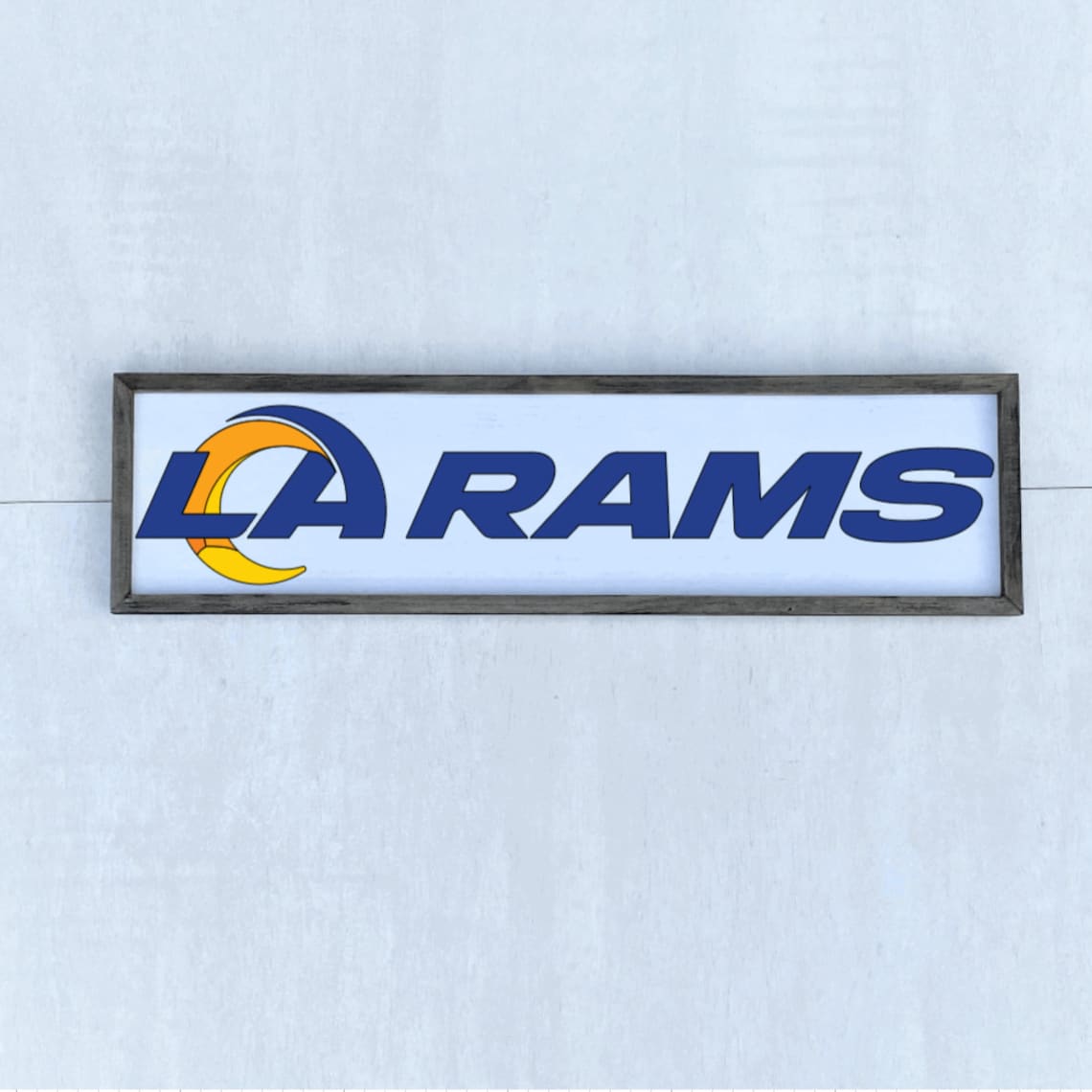 Los Angeles Rams Wall Decor Game Room - Etsy