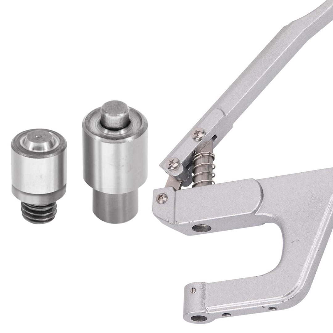 Eyelet Grommet Fixing Dies Set With Silver ZYT Table Top Plier, Grommet ...