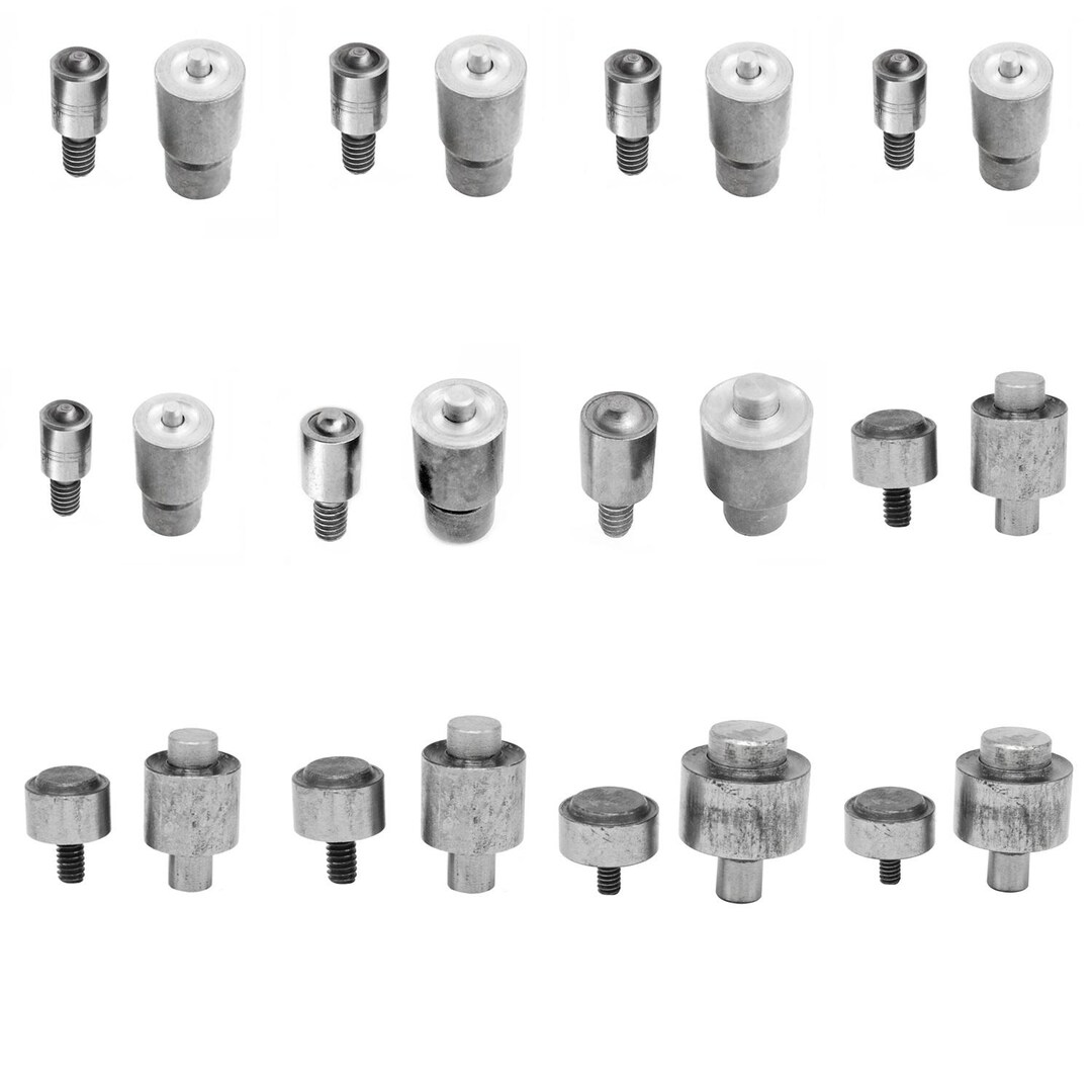 Eyelets Fixing Dies Set for Blue Hand Press Machine, Eyelets Grommets ...