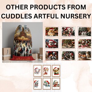 Father Christmas Clipart Bundle for Christmas Gifts Stocking Stuffers ...