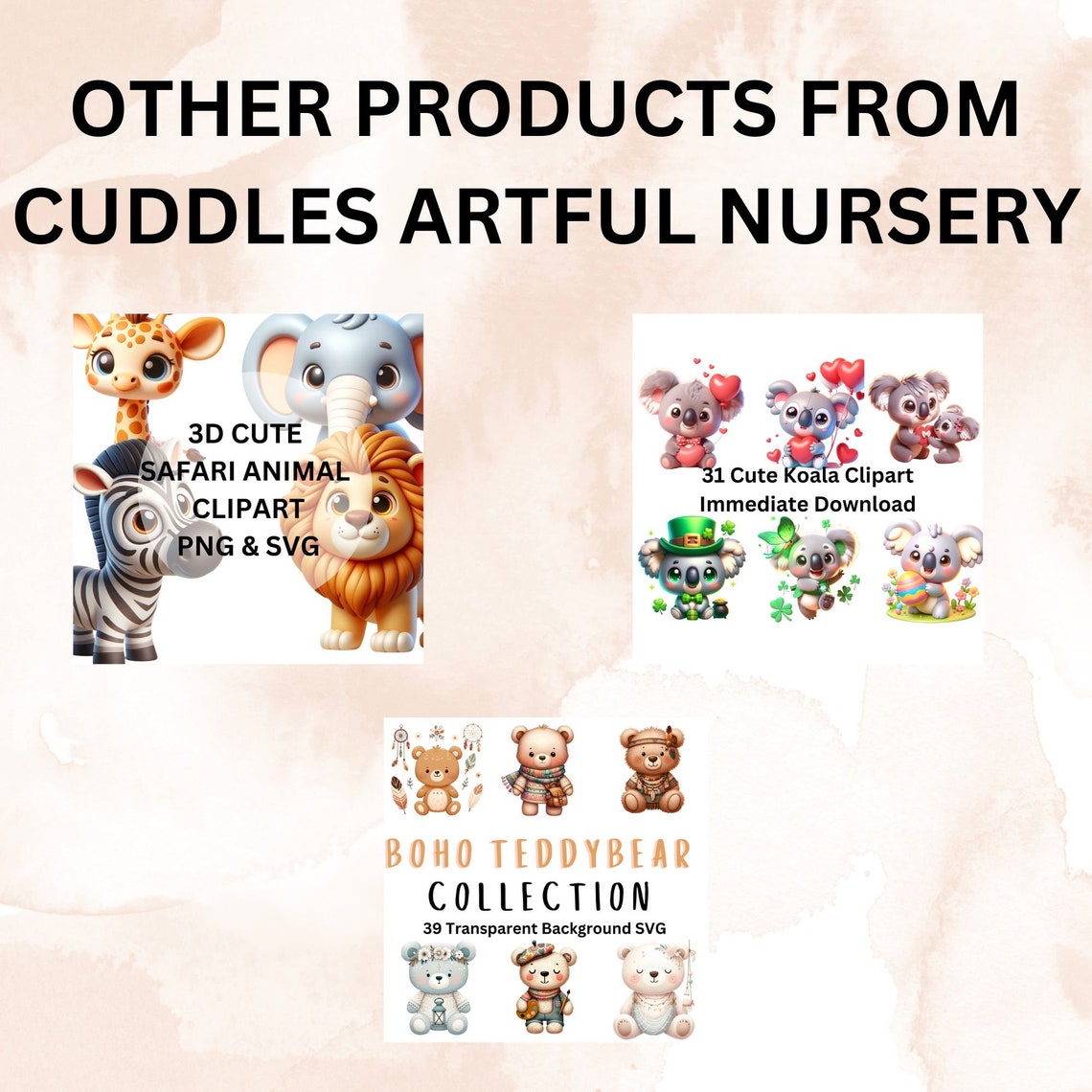 Artful Capybara Clipart Commercial Use Capybara SVG Digital Download ...