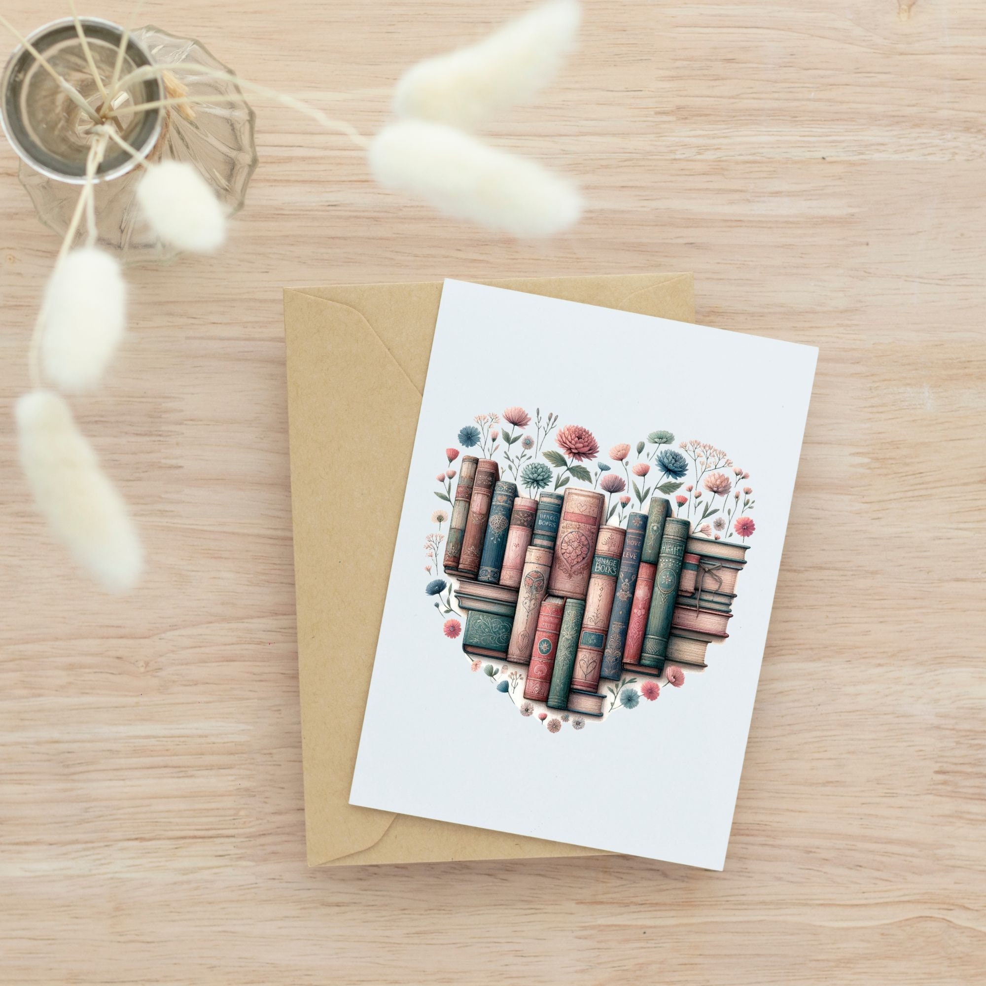 Wallart Bundle Boho Books PNG Artful Clipart Bundle Boho Printable Boho ...