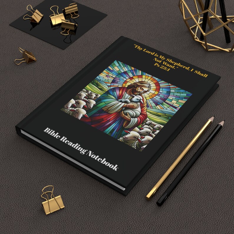 Christian Bible Reading Notebook the Good Shepherd Artful Notebook Gift ...