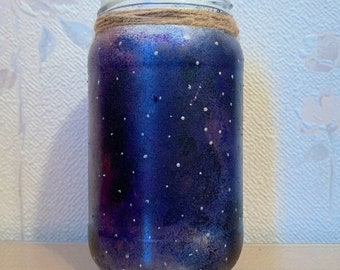 Galaxy Candle Holder | Etsy