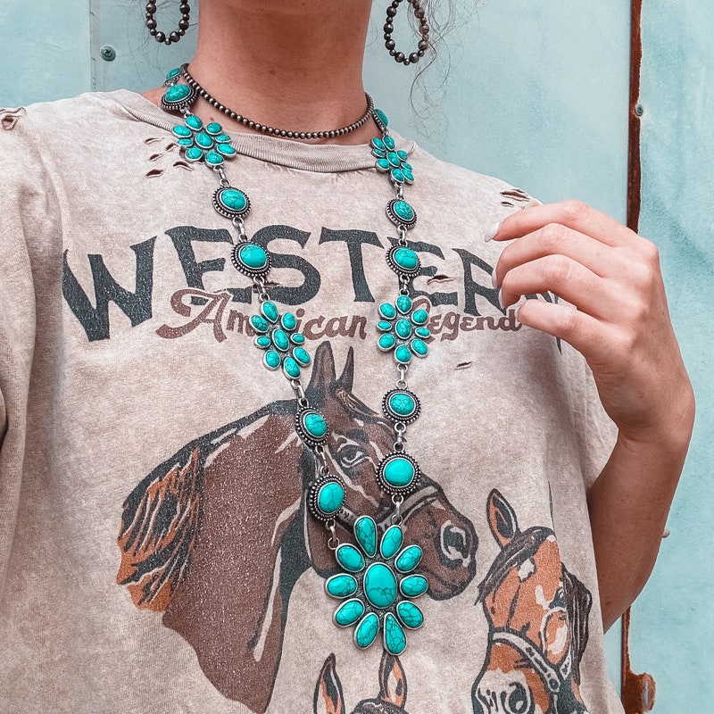 Western Necklace - Etsy
