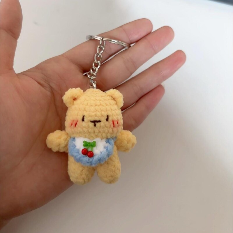 Bear Keychain - Etsy