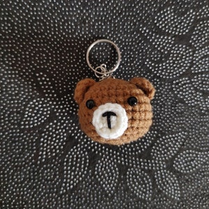 Crochet Animal Keychain, Crochet Keychain, Animal Key Chain, Crochet ...