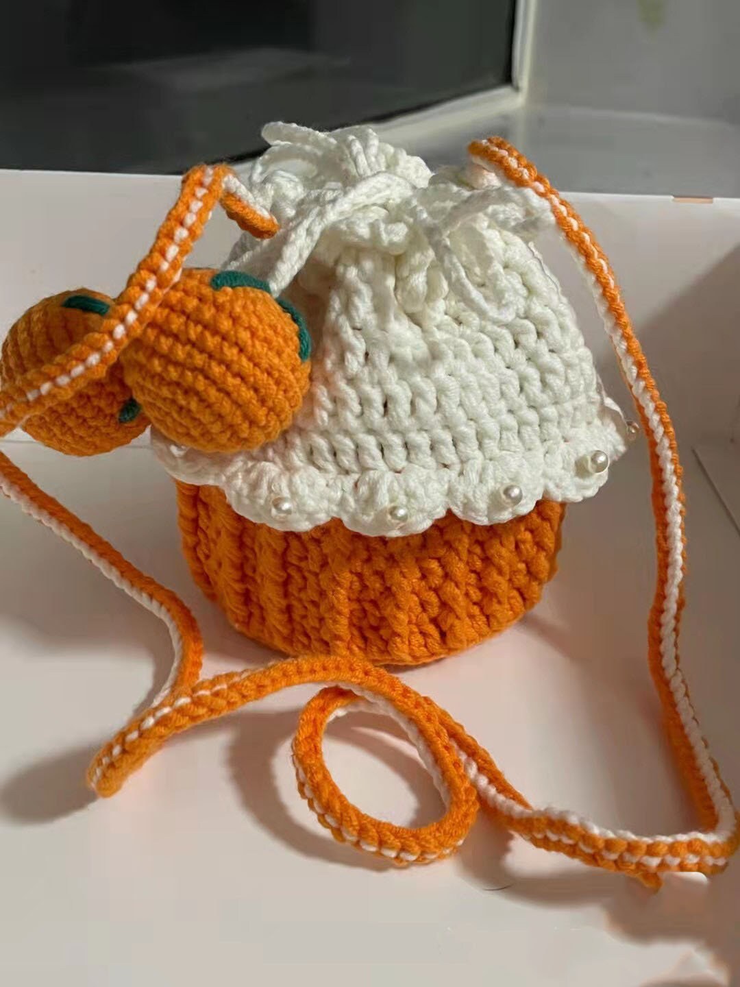 Handmade Drawstring Fruit Shape Cotton Crochet Pouch/sack - Etsy