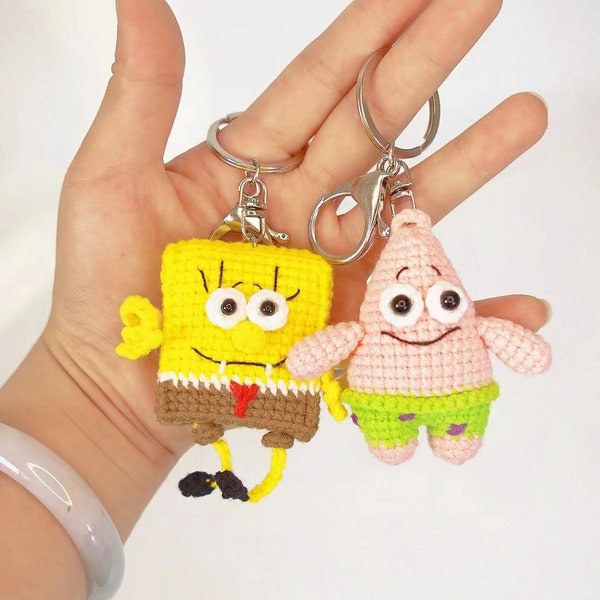 Crochet Animals Keychain - Etsy
