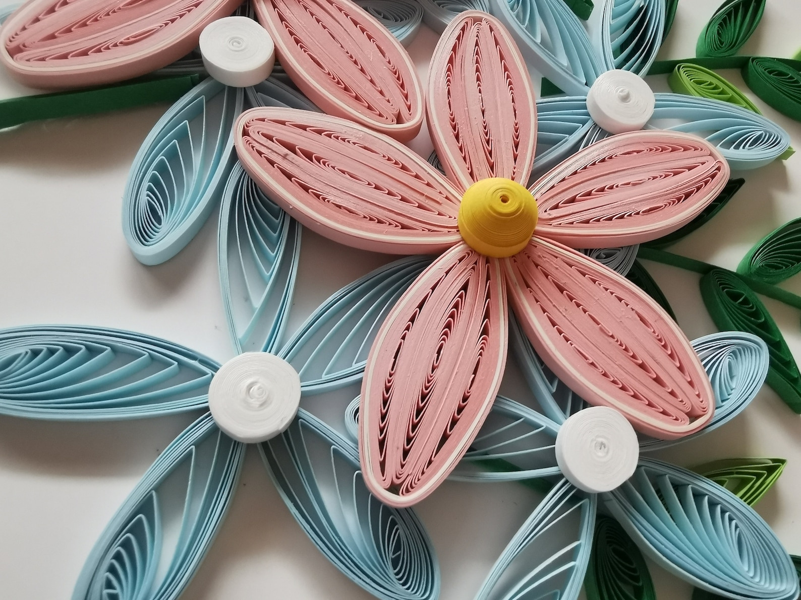 A4 Framed 3D Quilling Paper Flowers Wall Art Gift quilling - Etsy