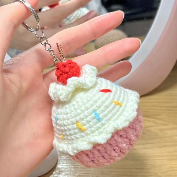 Crochet Keychain - Etsy
