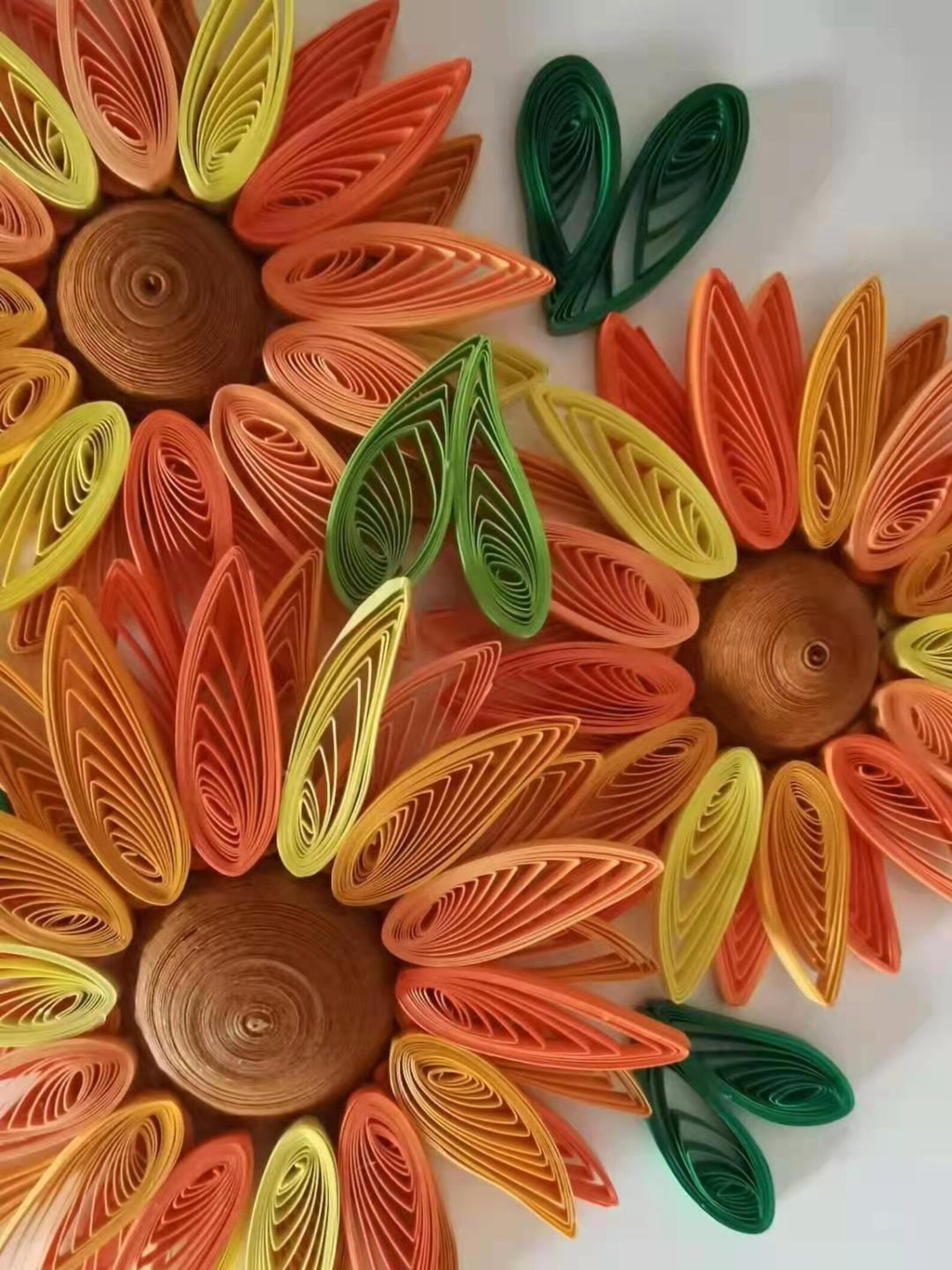 A4 Framed 3D Quilling Paper Flowers Wall Art Gift quilling | Etsy