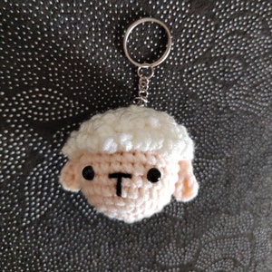 Crochet Animal Keychain, Crochet Keychain, Animal Key Chain, Crochet ...