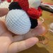 Crochet Panda Keychain, Crochet Panda, Panda Keychain, Crochet Animal ...