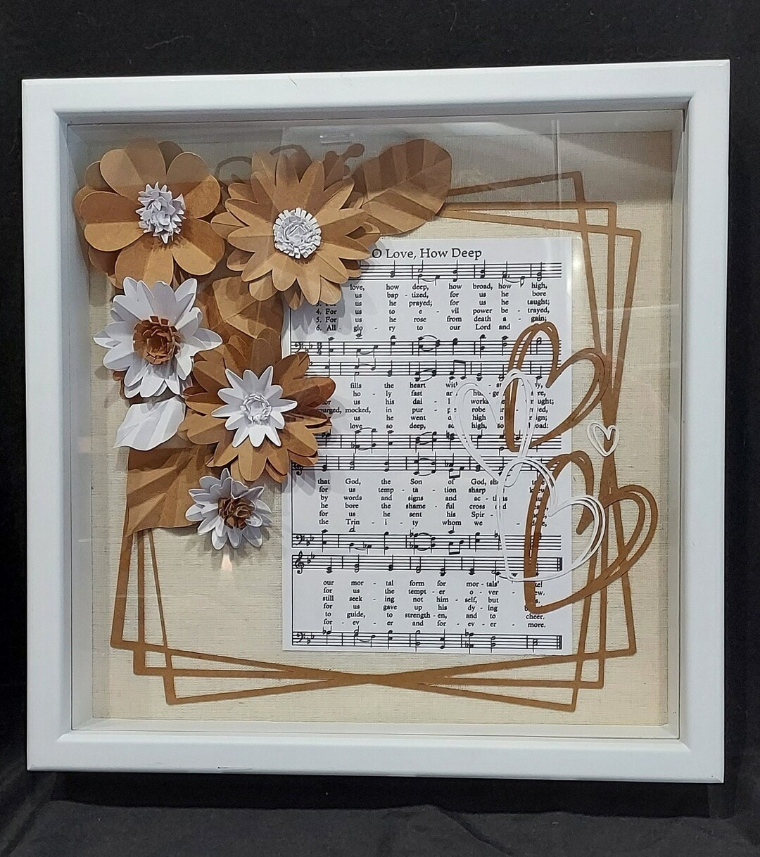 Custom, Personalizable, Vintage Hymnal Page Mounted and Framed Made-to ...
