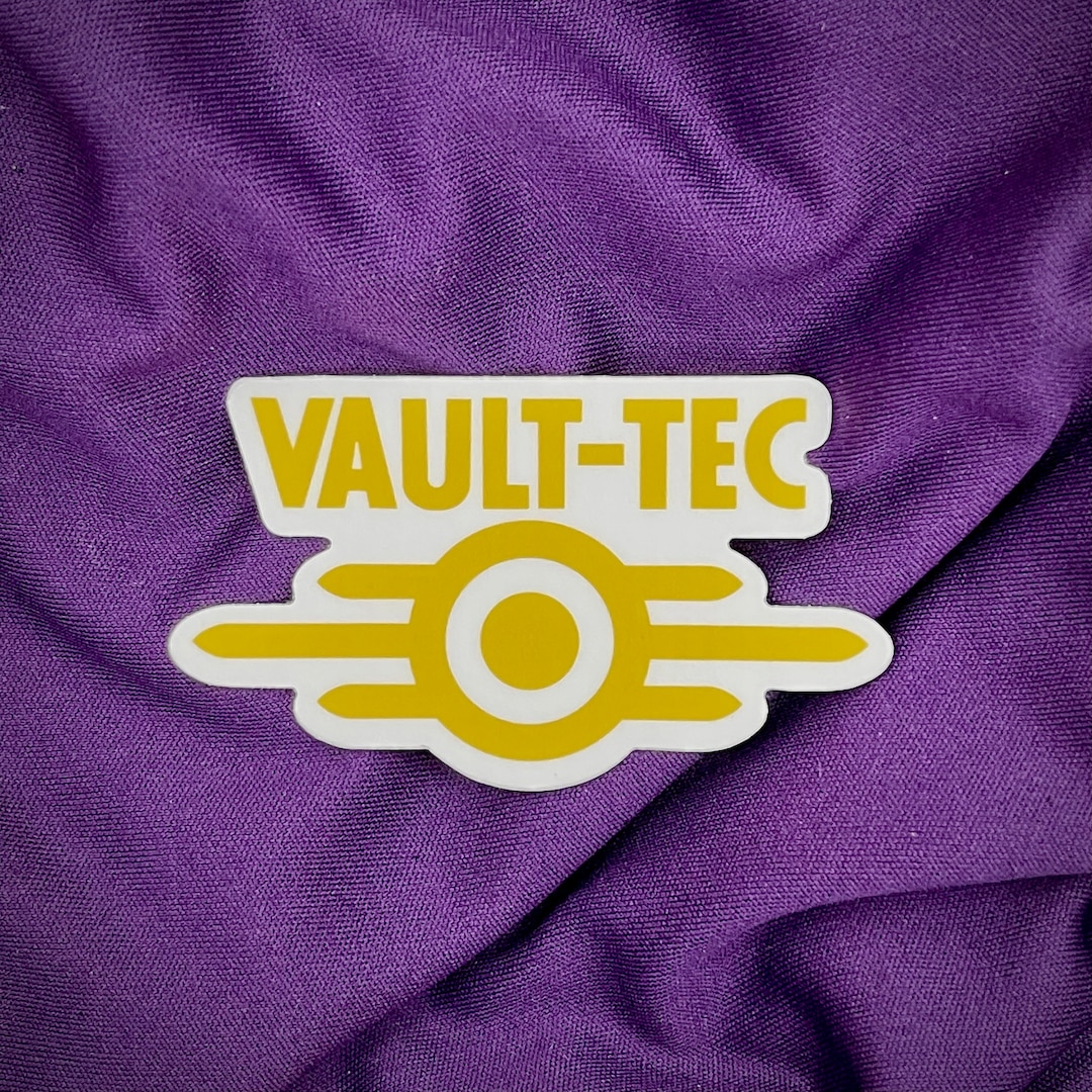 Vault Tec Logo Sticker - Etsy