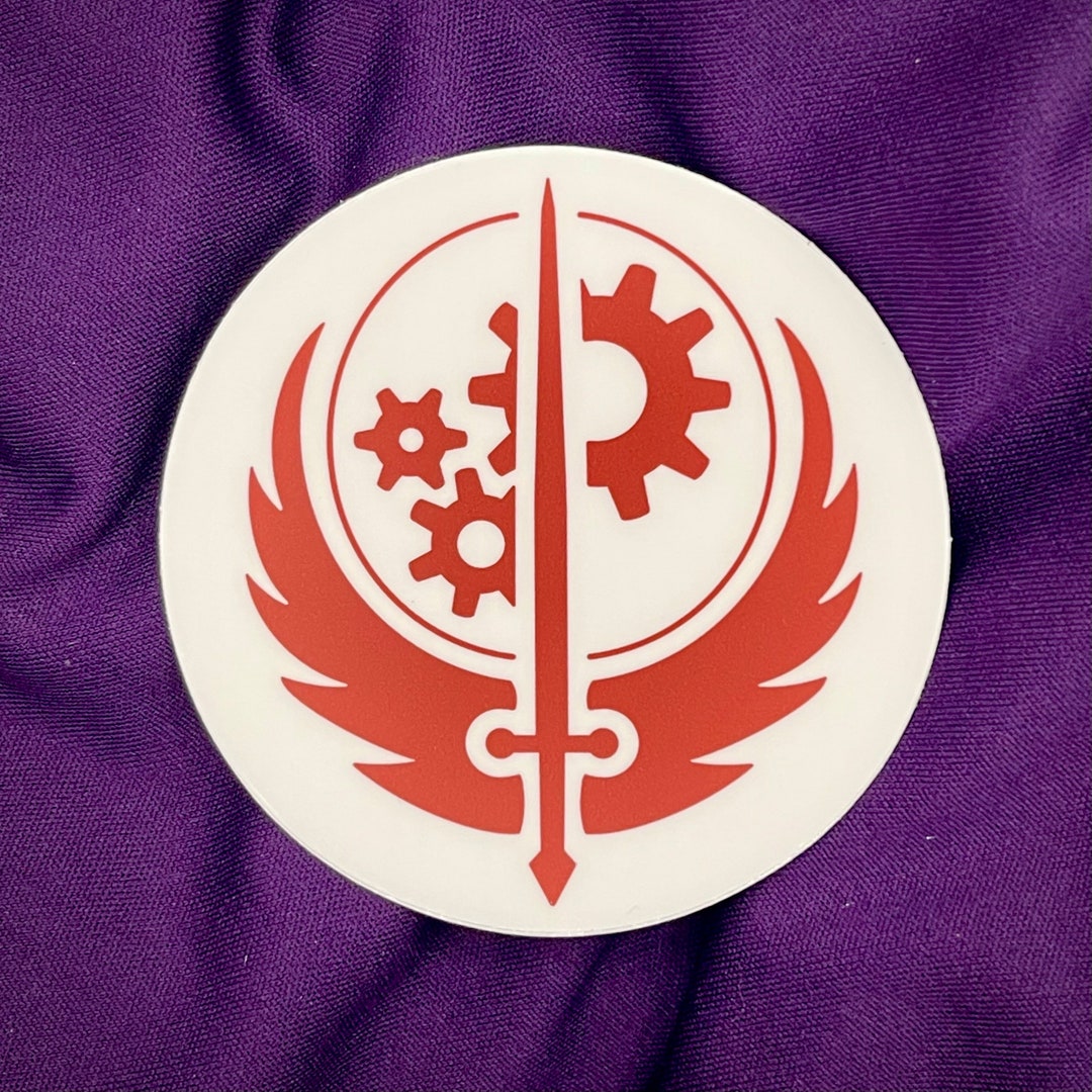 Brotherhood of Steel BOS Sticker - Etsy