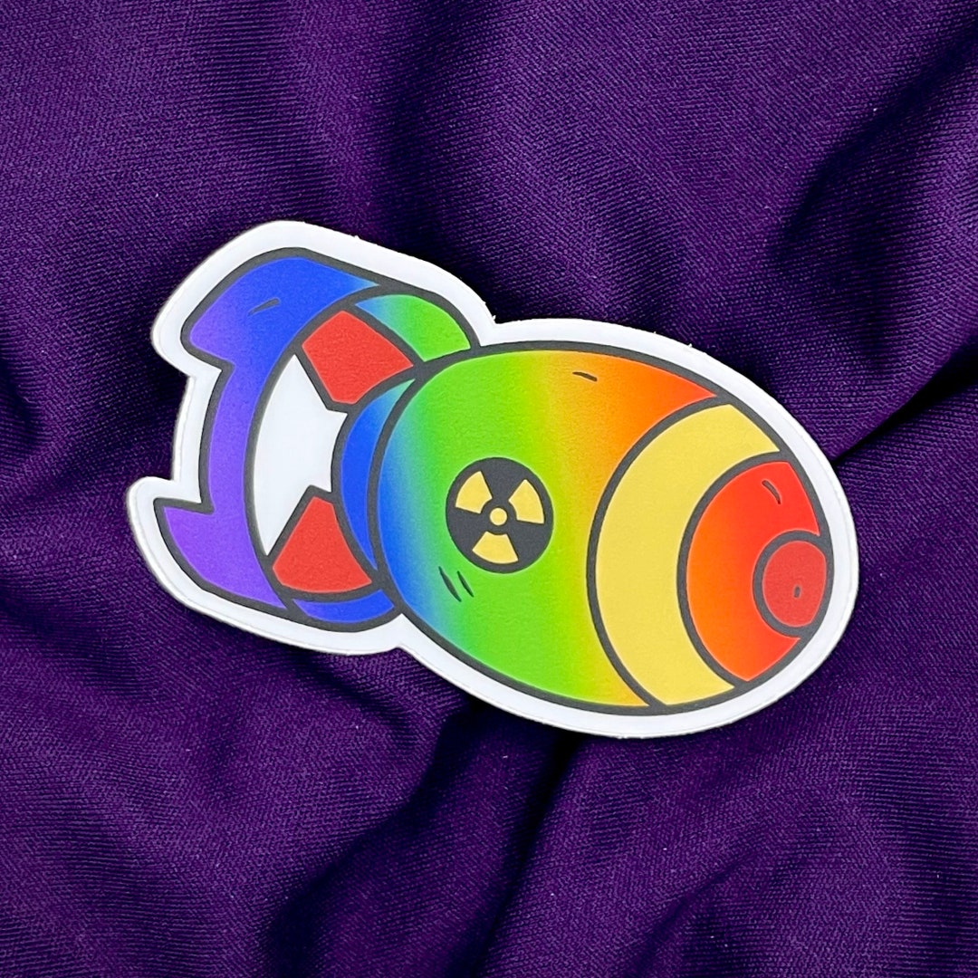 Pride Mini Nuke Sticker - Etsy