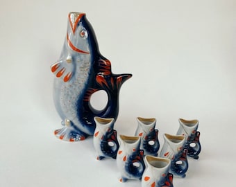 Fish Shot Glasses - Etsy