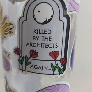 Killed by the Architects, Again... destiny 2 Inspired Stickers - Etsy