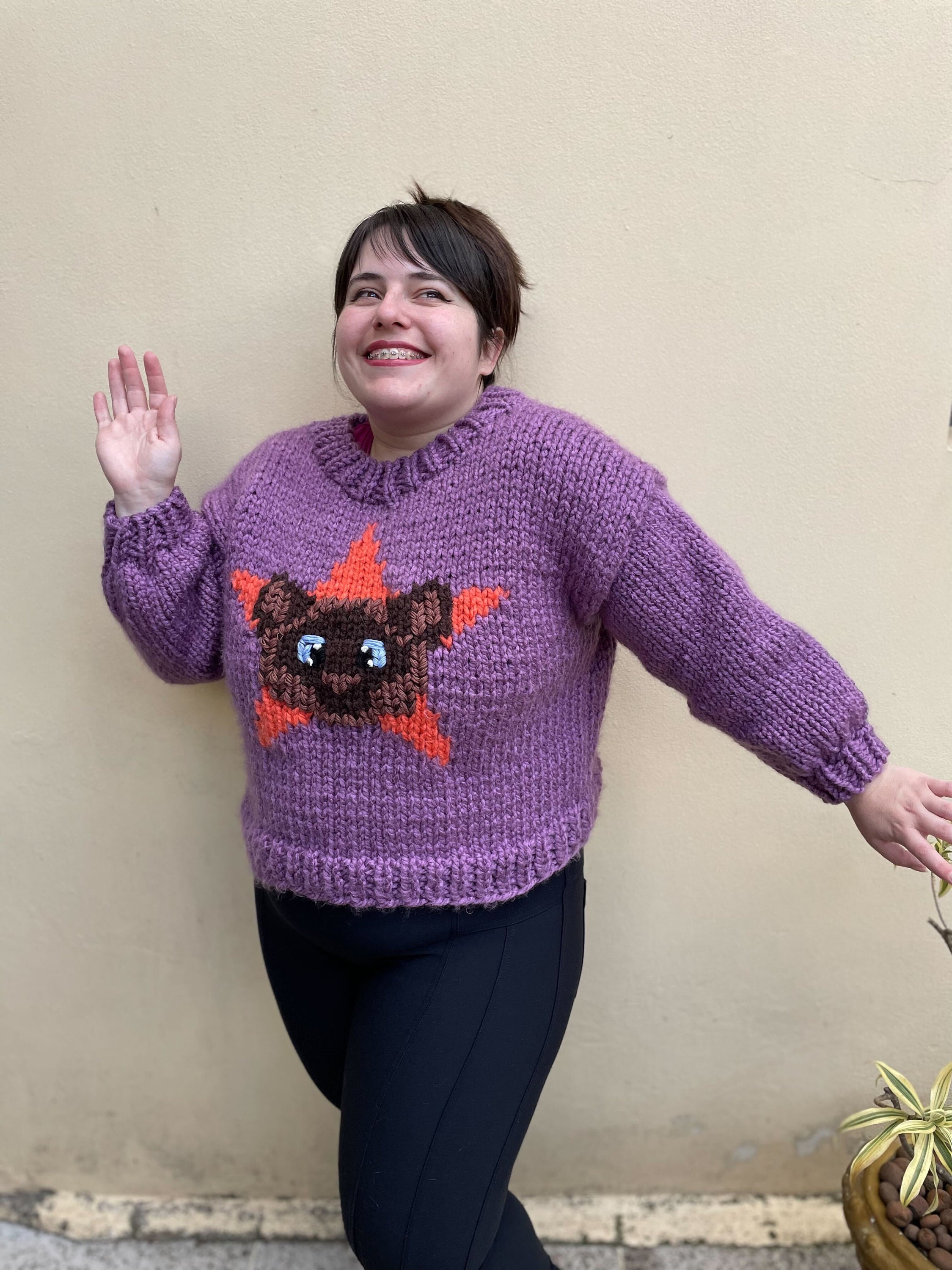 All Star Kitty Cat Sweater Pattern KNITTING PATTERN ONLY - Etsy