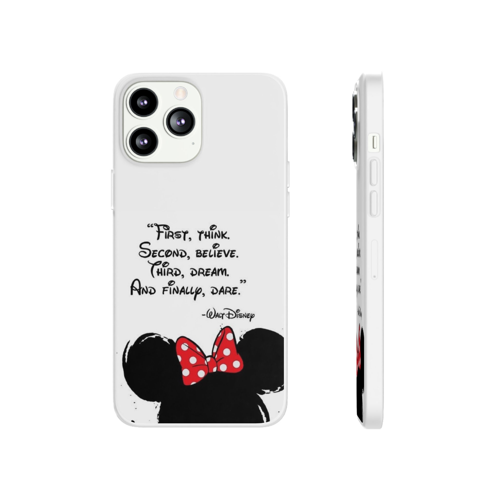 Minnie Mouse Phone Case Disney Quote iPhone Case iPhone 13 - Etsy
