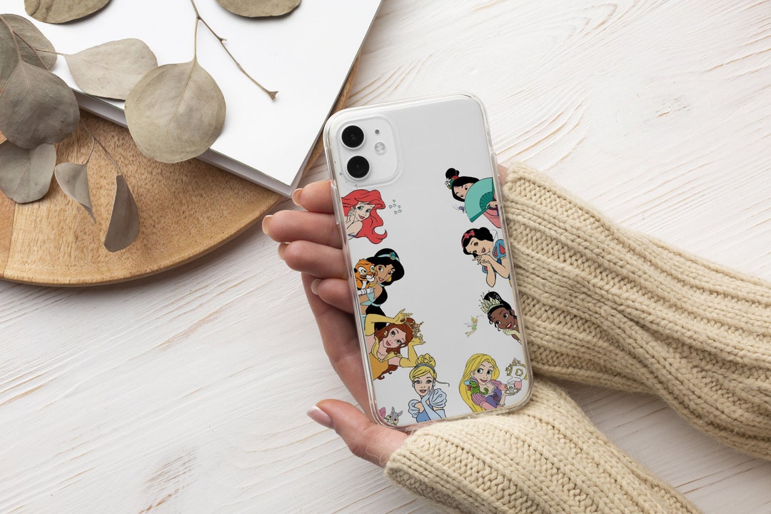 Disney Princess Phone Case , Belle Aurora Cinderella iPhone 14 13 12 11 ...