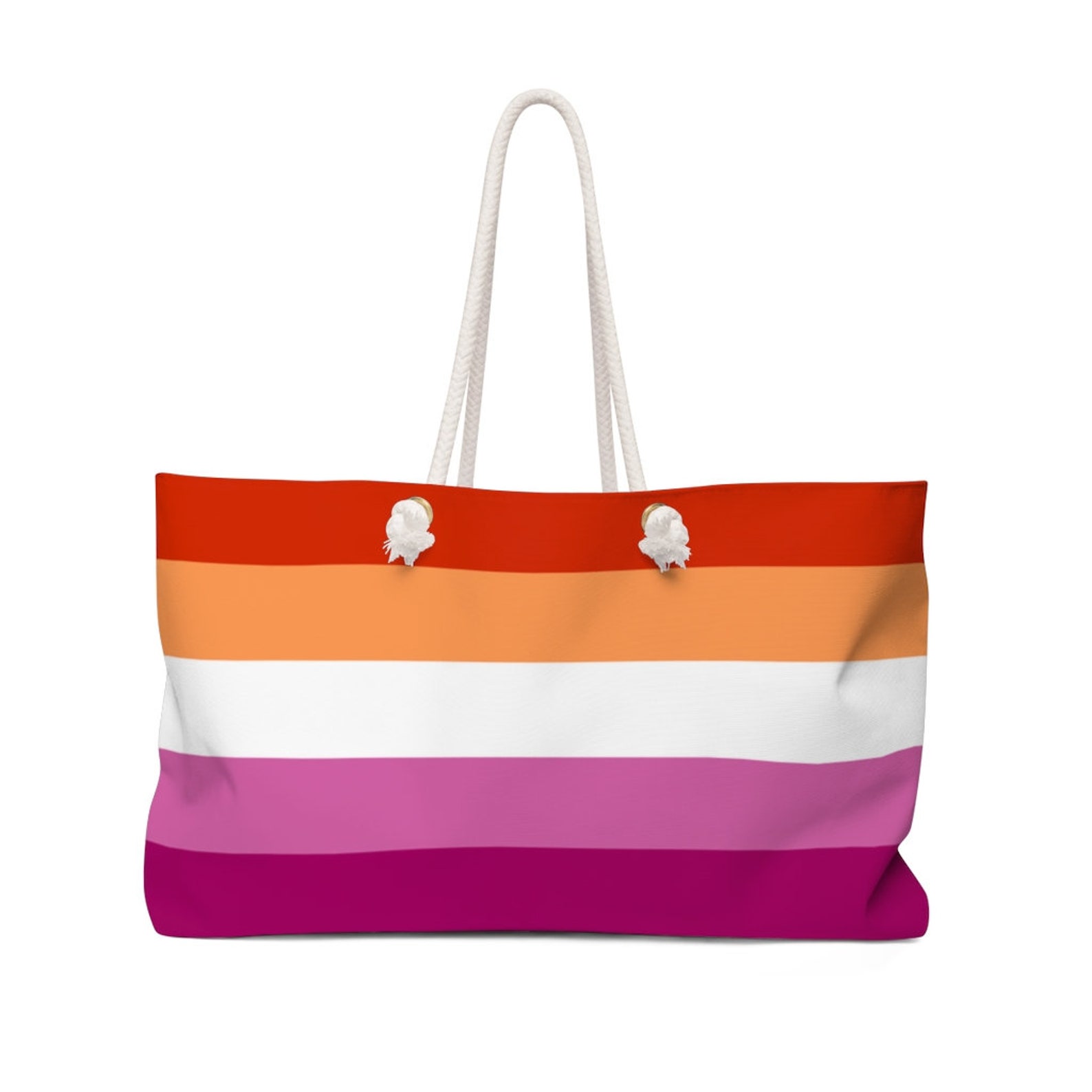 Pride Lesbian Flag Weekender Bag Gay Tote Bag Lesbian Tote Etsy