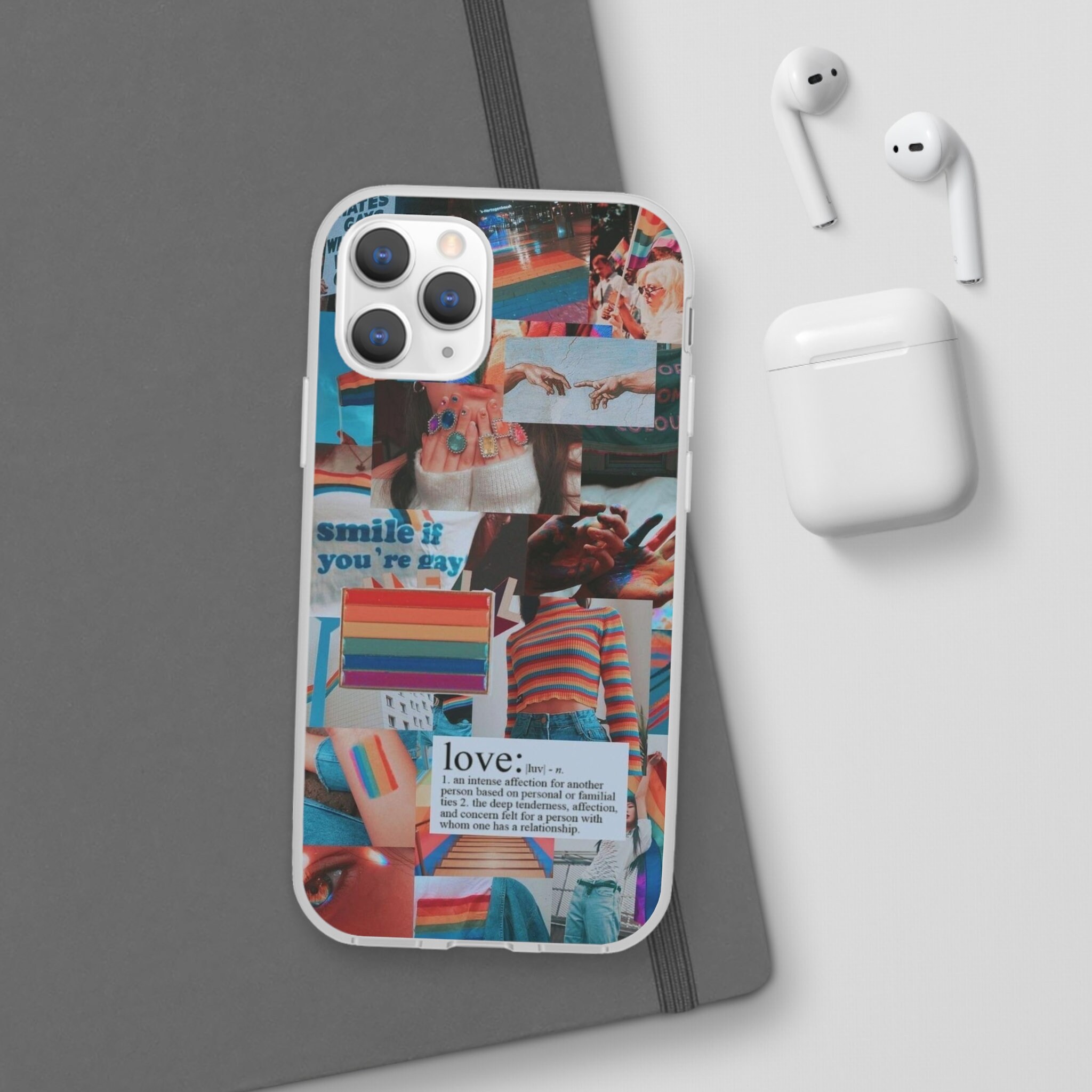 Pride Phone Case LGBT Collage Phone Case Lesbin Phone - Etsy