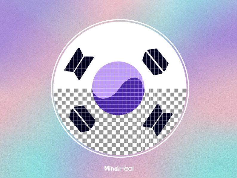 BTS ARMY Logo Flag Svg Png Pdf Jpg Digital Files for Silhouette or ...