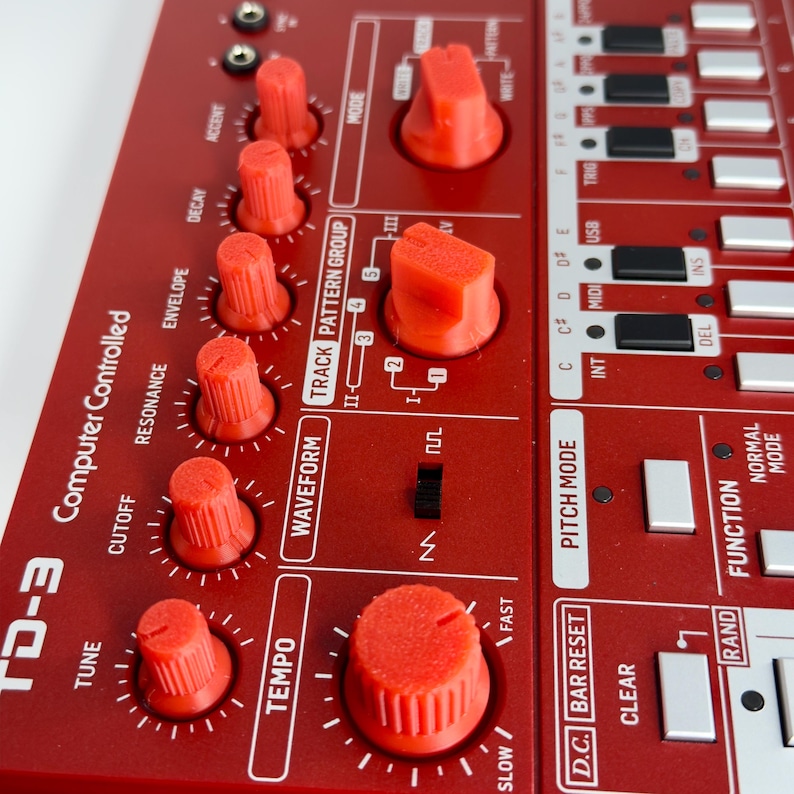 Synthesizer Knob Sets TD3 & RD6 Basic Edition - Etsy