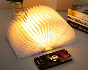 Folding Book Light - Etsy