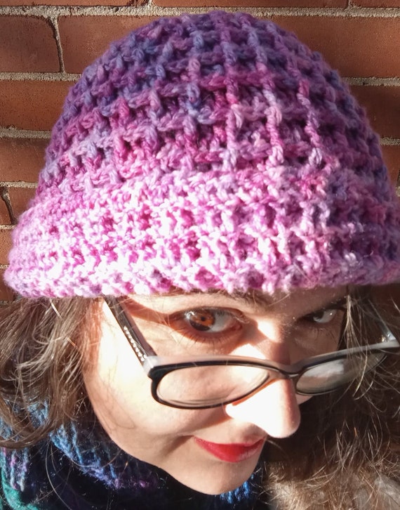 Waffle Stitch Hat Pattern - Etsy