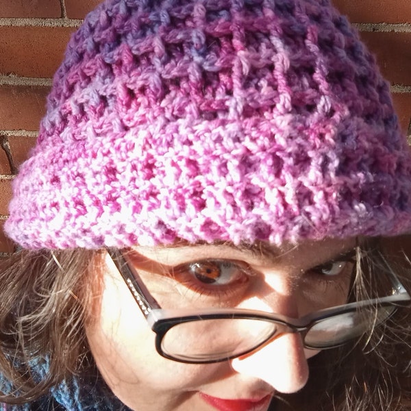 Waffle Stitch Hat Pattern - Etsy