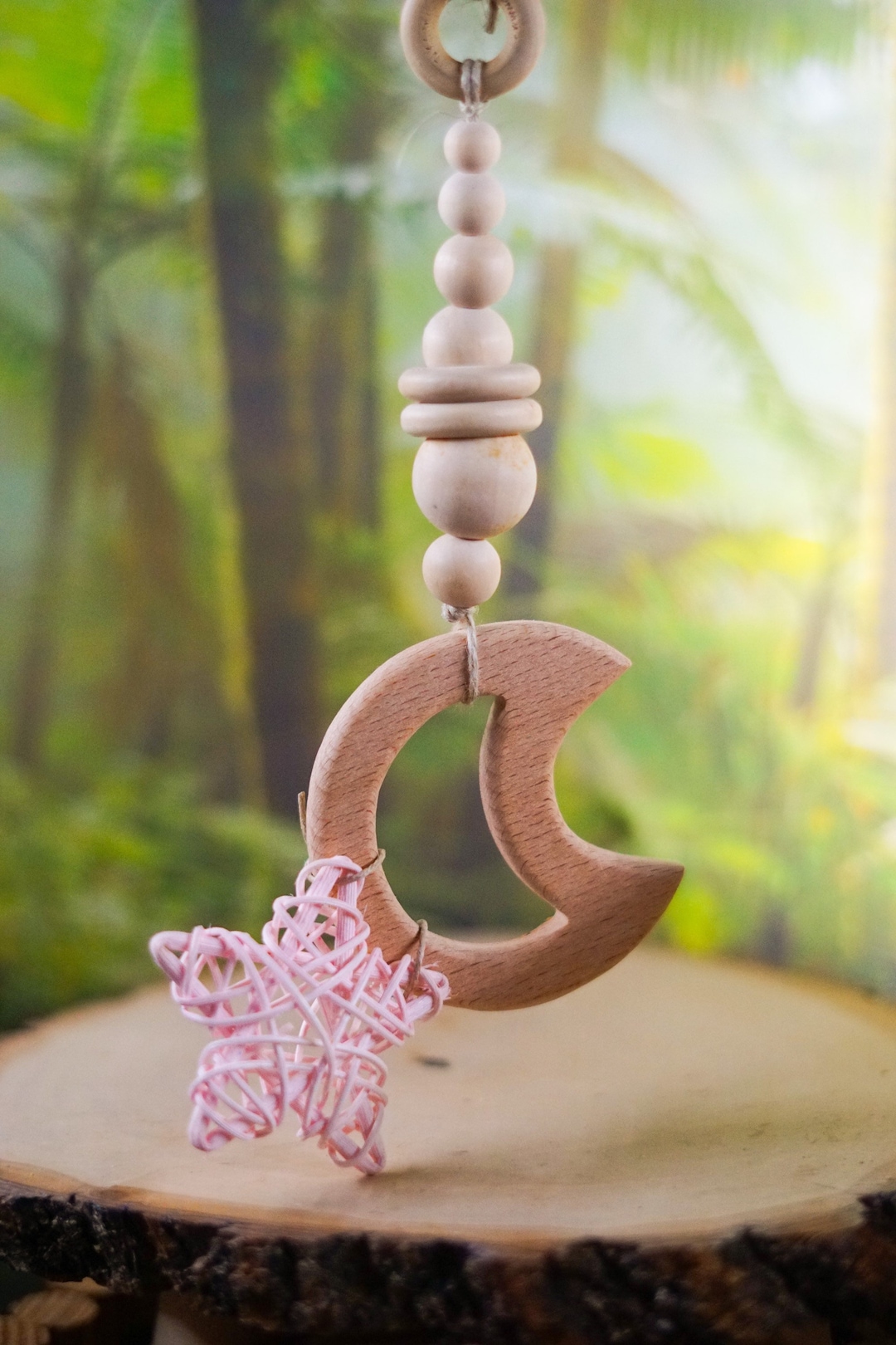 Moonlight Magic Wooden Chew Toy | Boredom Breaker for Hamsters, Bunnies ...