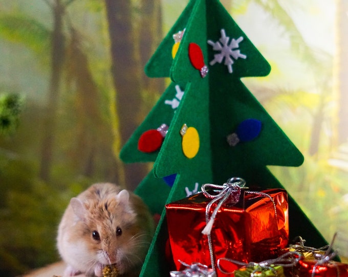 Hamster Christmas Tree Photoshoot Kit - Etsy