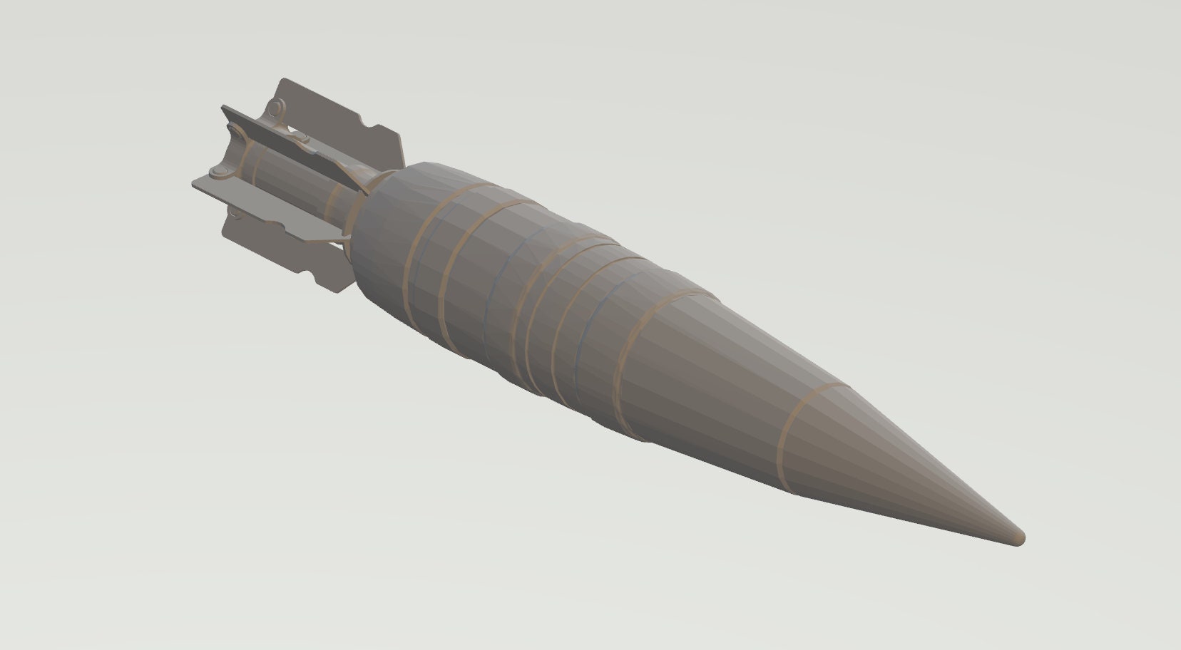 STL for 3D Printing of Military Bomb for Miniature Table Top - Etsy