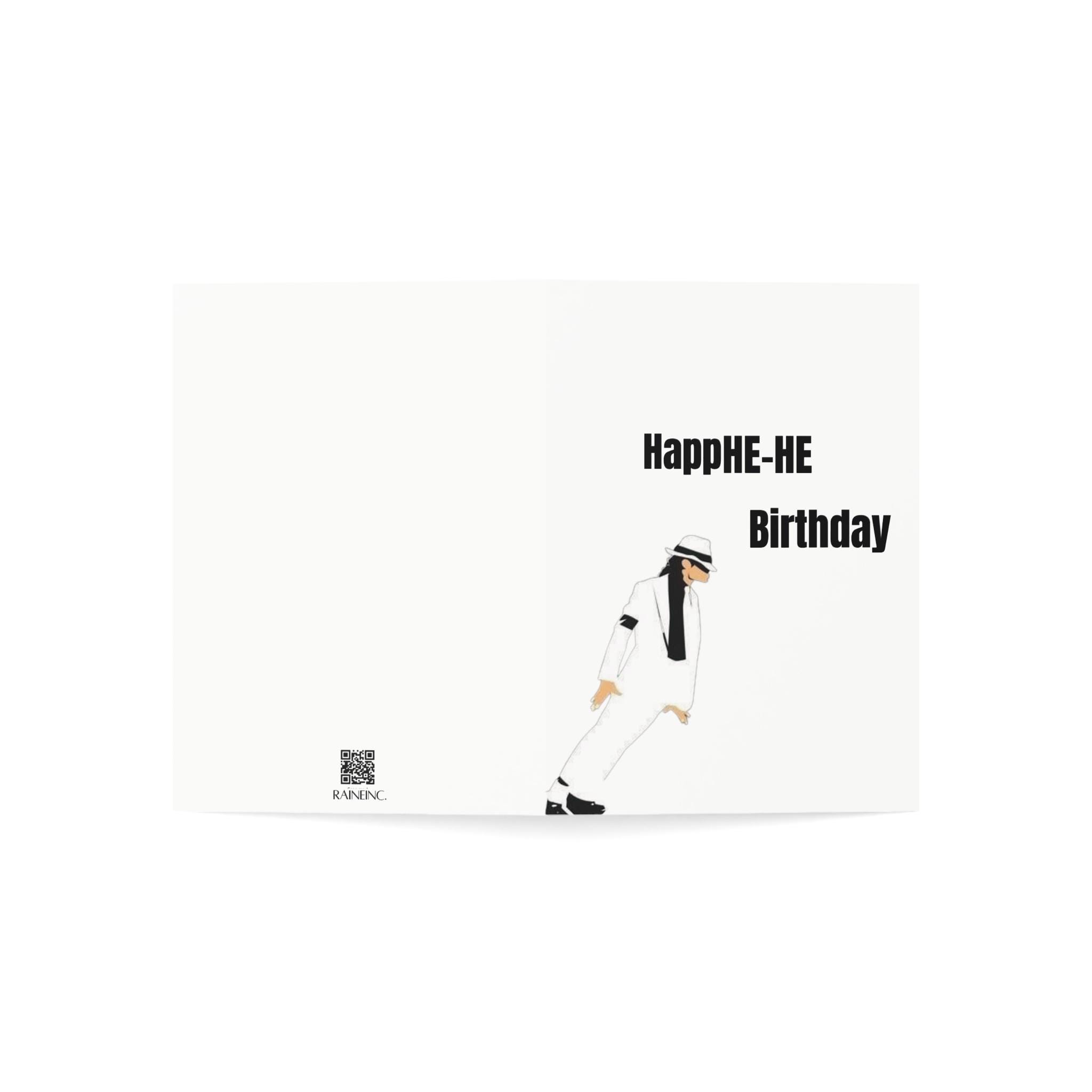 Funny Birthday Greeting Card Michael Jackson Digital Download - Etsy