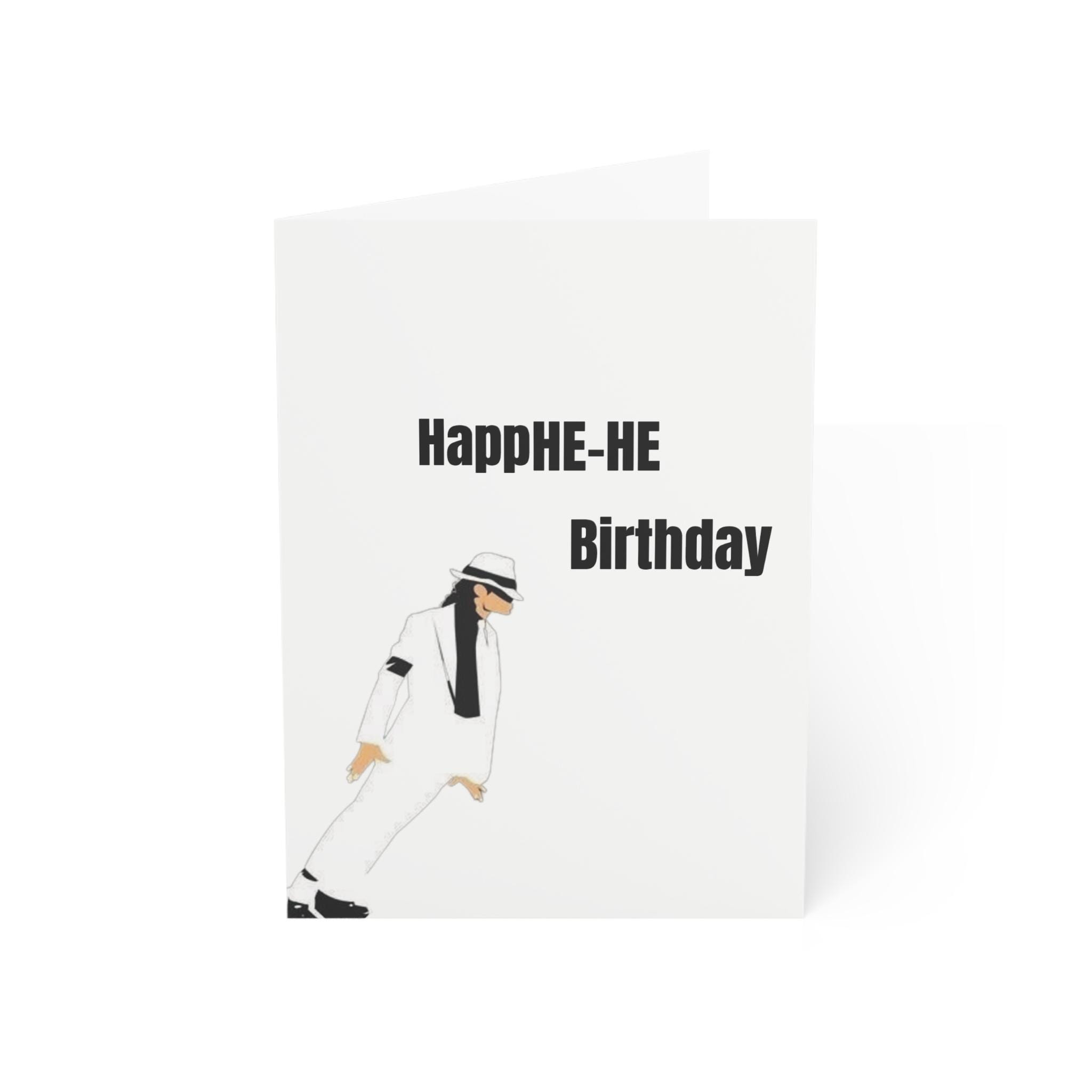 Funny Birthday Greeting Card Michael Jackson Digital Download - Etsy